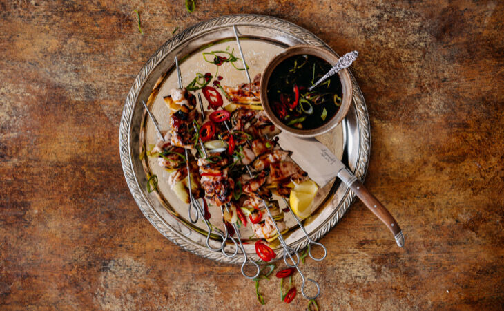 Chicken Yakitori negima recipe | Rituals Singapore